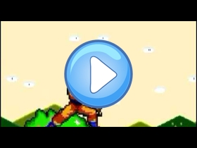 Mario vs Goku: Movie, free online game, from Dragon ball