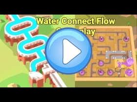 Water connect Flow🧩🧠, A 100% FREE game, from Puzzles