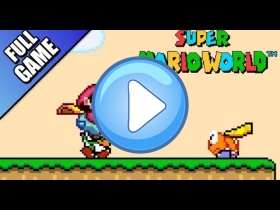 Play Super Mario World (USA)🍄🌟, from Mario bros