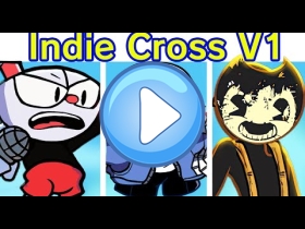 Juega a Friday Night Funkin vs Indie Cross🎤🕹️, de FNF