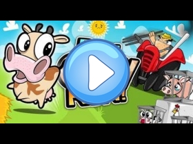 Cow Cow Run🚜🌾, Un juego 100% GRATIS, de Granjas