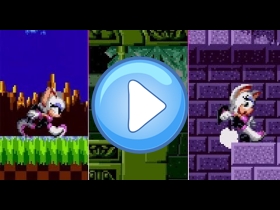 Rouge the Bat in Sonic 1🦔💨, A 100% FREE game, from Sonic