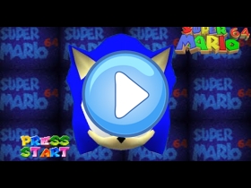 Juega a Super Mario 64 Sonic Edition🦔💨, de Sonic