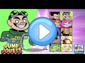 Play Teen Titans Go !: Jump Jousts🎮🕹️, from Teen Titans Go!