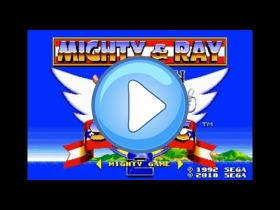 Juega a Mighty & Ray In Sonic 2 gratis