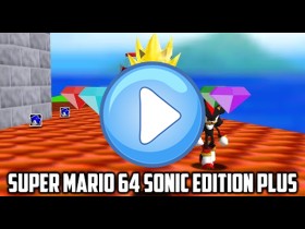 Sonic in Super Mario 64 V2🦔💨, A 100% FREE game